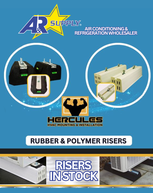 Rubber & Polymer Risers in Stock – A&R Supply - Air Conditioning ...