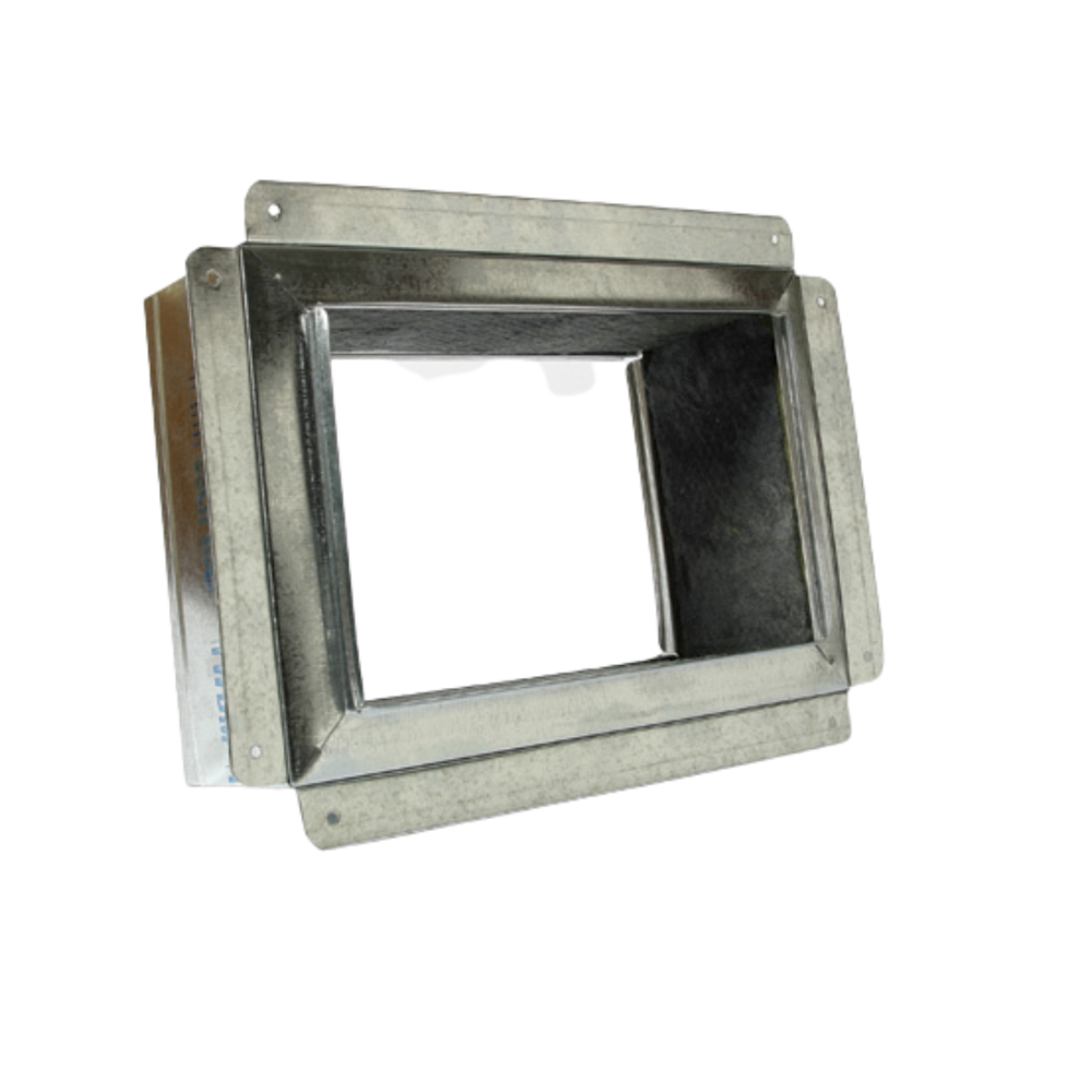 8" x 6" THRU-WALL REGISTER BOX - RETURN AIR TRANSFER BOX – A&R Supply ...