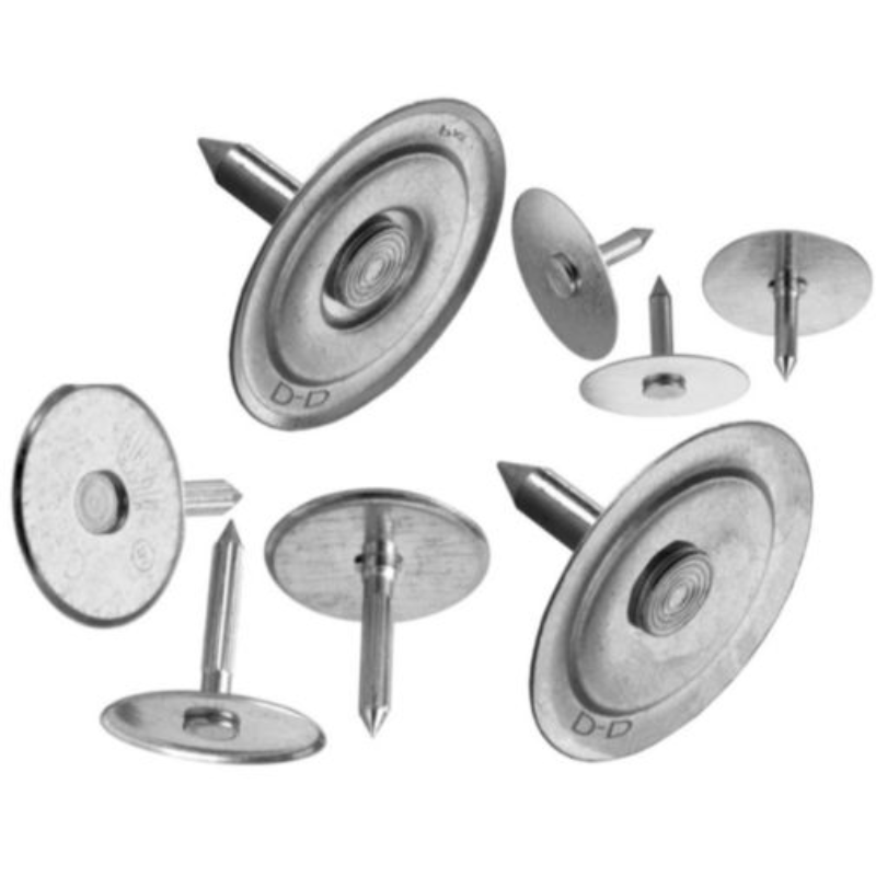 WELDING PINS - 1" RIB PINS FOR 1" HIGH DENSITY DUCT LINER - 1000 PER B ...