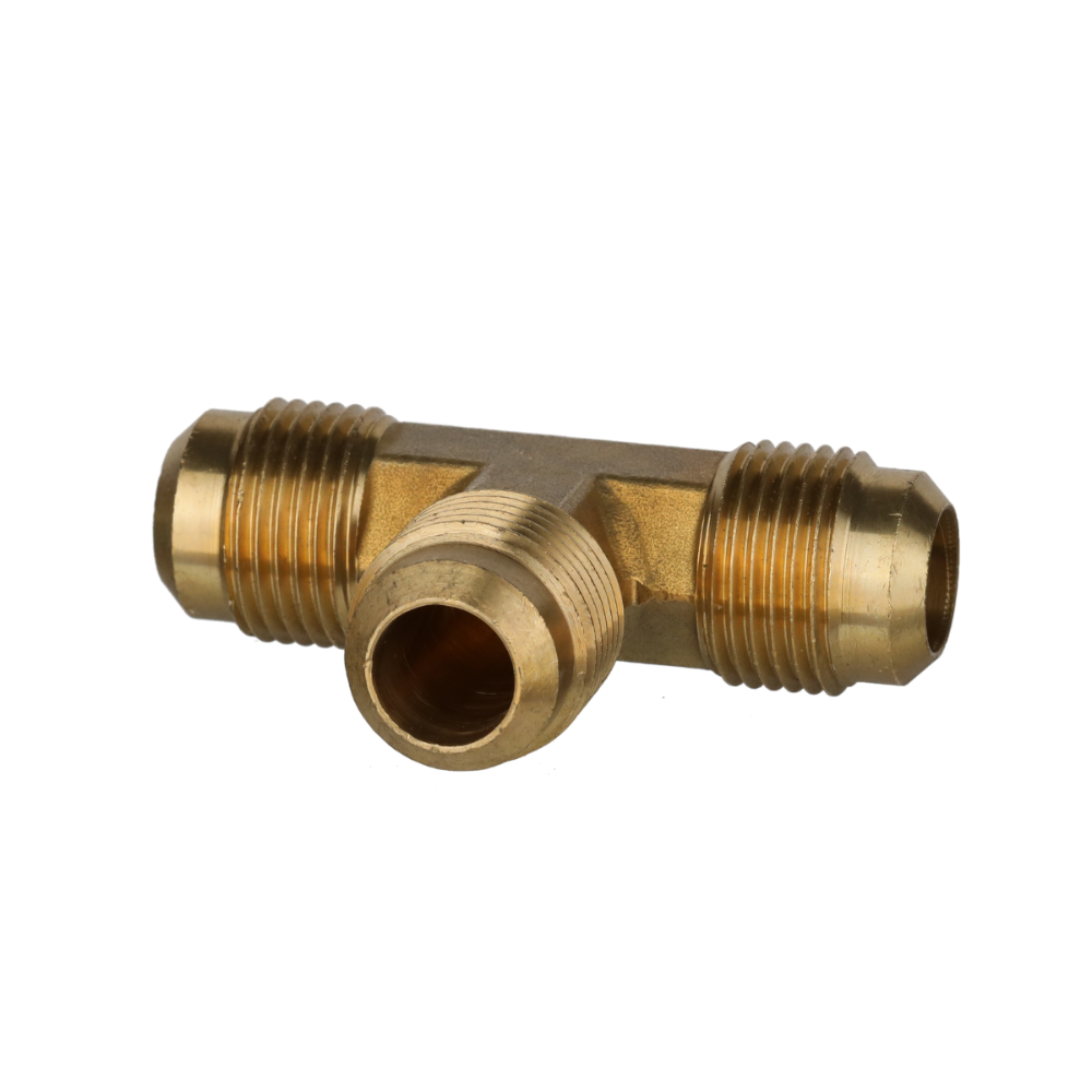 1/4" BRASS FLARE TEE – A&R Supply - Air Conditioning & Refrigeration ...